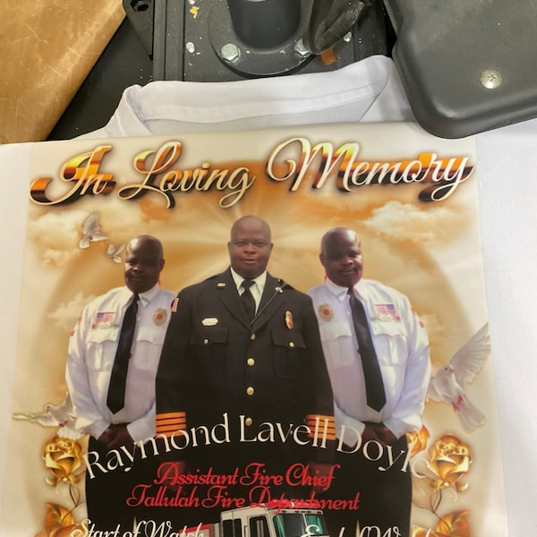 In God's Hands-royal Blue Memorial Template | Commercial Use | Instant ...