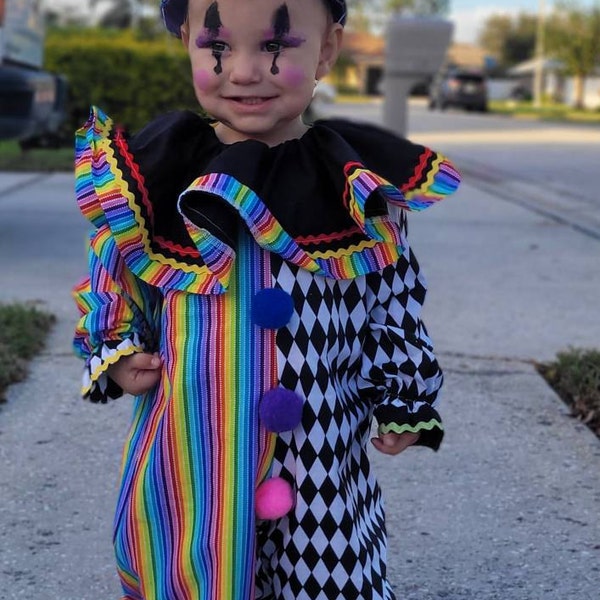 Infant Clown Costume- Child Costume - Etsy