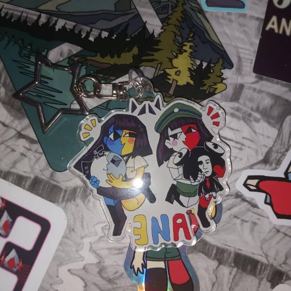 ENA Friends Keychain! - Etsy