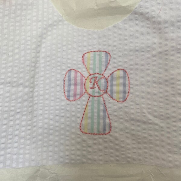 Cross Monogram Applique Design Machine Embroidery Design INSTANT ...