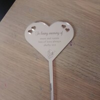 Large Personalised in Loving Memory Remembrance Candle Wedding Day Gift ...