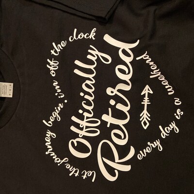 Retired Svg, Officially Retired Svg, Retiring Svg, Great for a Nurse or ...