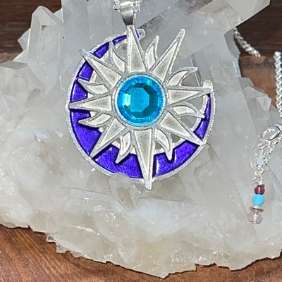 Sterling Silver Bright Finish Twitches Sun Pendant twitches 15 Year ...
