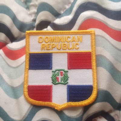 Dominican Republic Patch Hispaniola, Santo Domingo, Caribbean 2.75 iron ...
