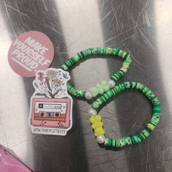 Colorful Cereal-inspired Bracelet | Fruit Loops & Fruity Pebbles Style ...