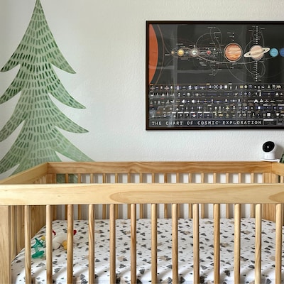 Solar System Space Exploration Print Poster for Home Gift for Cosmic ...