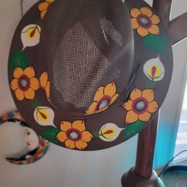 Hand Painted Mexican Hats - Etsy