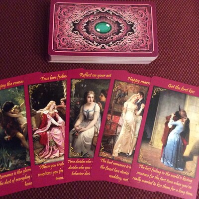 Romance Angel Oracle Deck. Love Oracle Predictions - Etsy