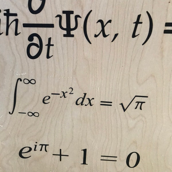 Euler's Identity Vinyl Bumper Sticker. Beautiful Math Decal. Nerd Humor ...