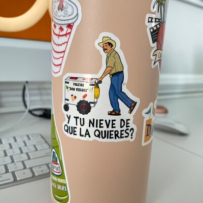 El Paletero Sticker, Latina Sticker, Funny Mexican Sticker, Spanish ...