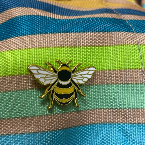 Bumblebee Hard Enamel Pin – Yellow Honey Bee Lapel Accessory - Etsy