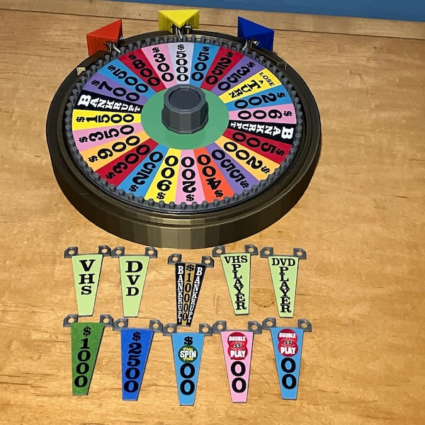 80s 90s Era Wheel of Fortune Board Game Wheel Spinner - Www.facebook ...