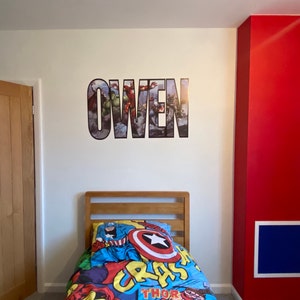 Hulk Border Named Personalised Childrens Wall Stickers Kids | Etsy