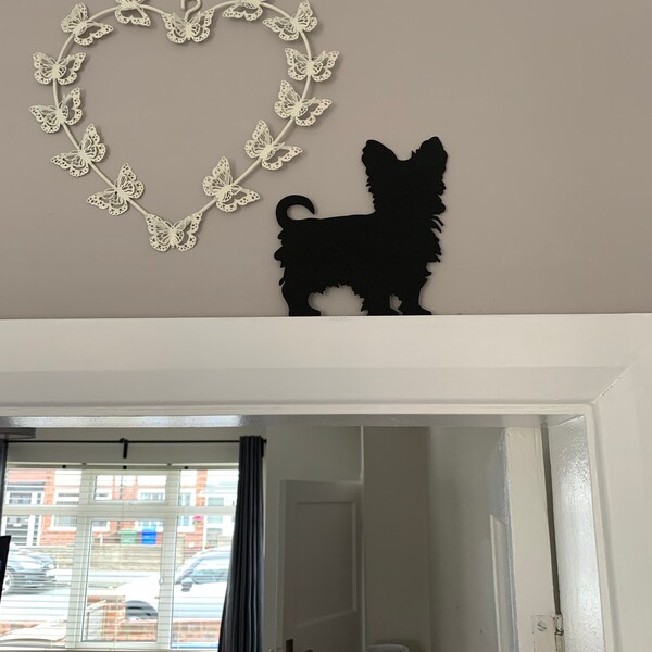 Yorkshire Terrier / Yorkie Door Topper Sits on Top of Door Frame ...