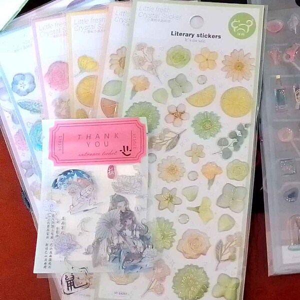 50pcs Wrap Labels Stickers Packaging Box Label Gift Sealing Stickers ...