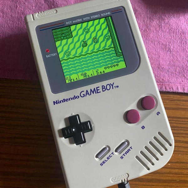 Game Boy DMG Laminated IPS Custom Console Backlit With OSD Gameboy ...