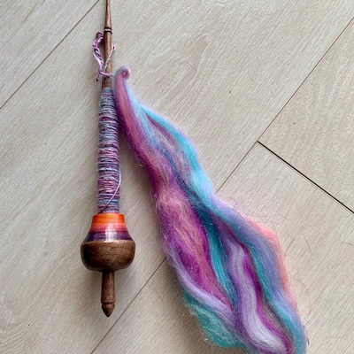 Akha Style Spindle in Sugar Maple and Black Walnut made to Order - Etsy