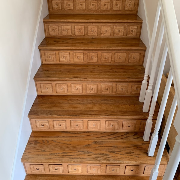Custom Stair Riser / Alternative to Stair Riser Decals & Vinyl / Free ...