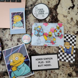 Butt FU Lapel | Etsy