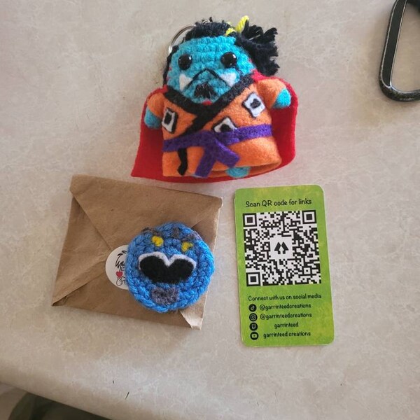 Amigurumi Jinbe Keychain - Etsy