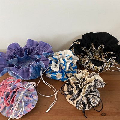 Digital Pattern for Drawstring Travel Jewelry Pouch - Etsy