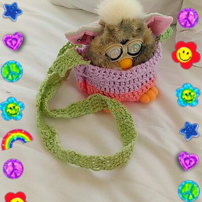 Furby Carrier Patterncrochet Pattern Only Fits 1998-99 Adult Furby ...
