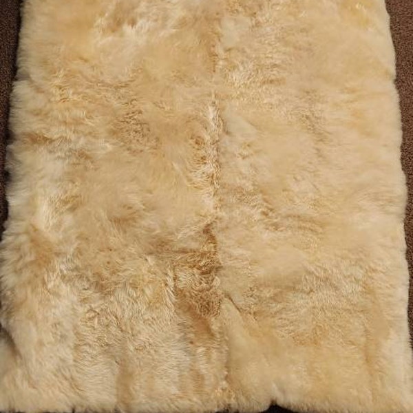 100% Baby Alpaca Whiterug - Fur Rug , Luxury Alpaca Rug - Etsy