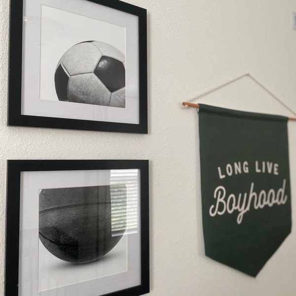 Choose From Nine Vintage Black and White Sports Prints for Your Man ...