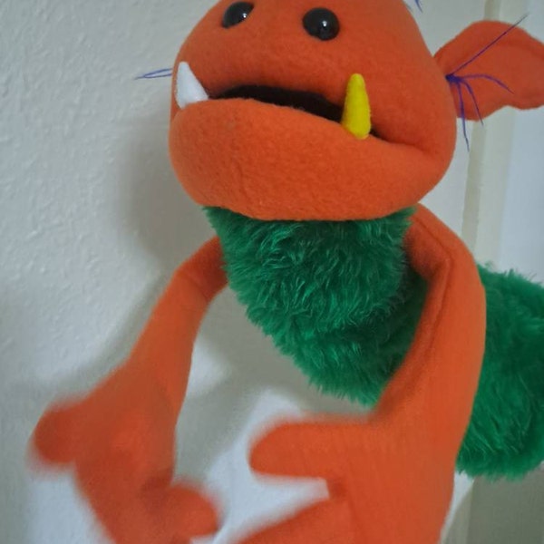 Lil’ Goblin Hand and Rod Puppet - Etsy