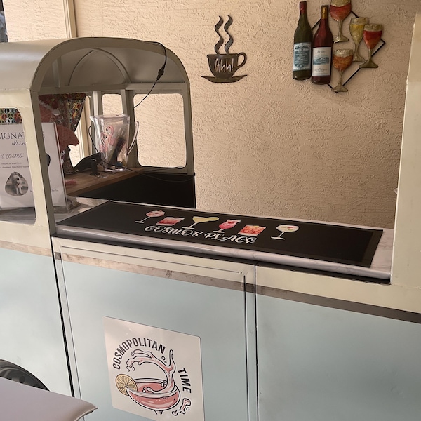 Personalised Funny Home Bar/man Cave Bar Rules Sign, Aluminium Metal ...