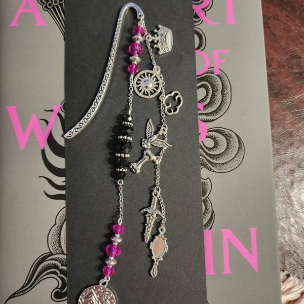 Book Bling - Haunting Adeline Inspired Bookmark - Zade & Adeline - Cat ...