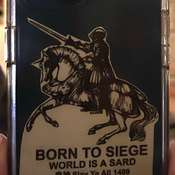 Born to Siege Sticker - Etsy
