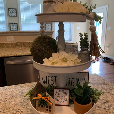 Bunny Trail Farmhouse Sign Rae Dunn Inspired Easter Decor - Etsy