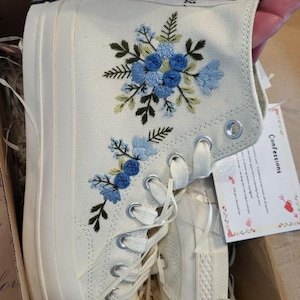 Embroidered Converse/ Converse Custom Constellation Embroidery ...