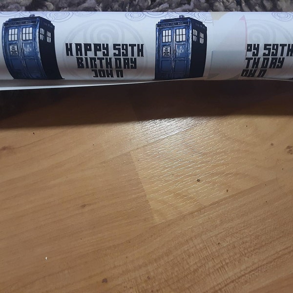 Personalised Thomas and Friends Wrapping Paper | Gift Wrap | Customised ...