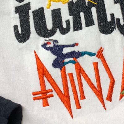 Ninja Embroidery Design. Ninja Machine Embroidery Design. Mini Ninja ...