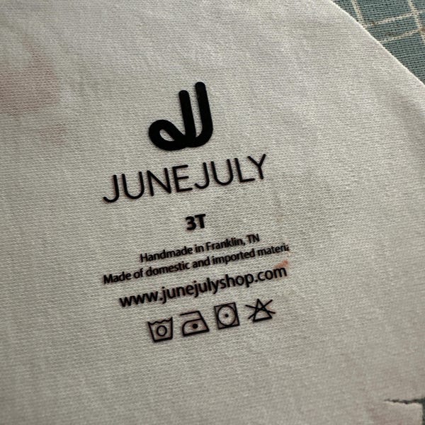 500 Pcs. Tagless Clothing Labels,tagless Labels, Iron on Printed Labels ...