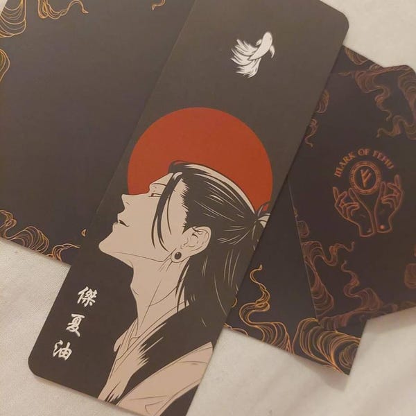 Sukuna & Yuji Bookmark: Jujutsu Kaisen Anime Gift - Etsy UK