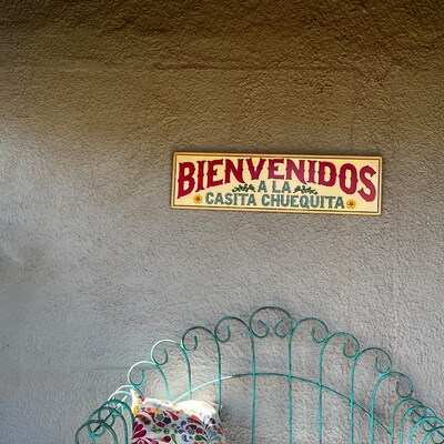 Kitchen Wall Decor Cocina Sign Bienvenidos Cocina Wood Kitchen Sign ...