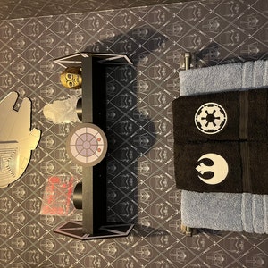 Tie Fighter Inspired Wall Shelf, Display Shelf, Star Wars Fan Gift ...