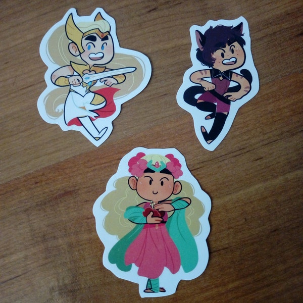 She-ra Stickers Sticker Pack ,, Adora Catra Glimmer Bow Perfuma ...