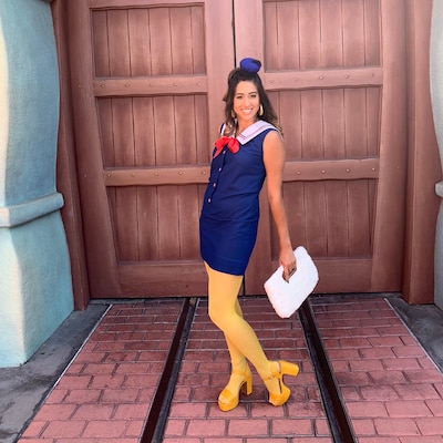 Donald Duck Hat Disney Inspired Mini Hat Headband Sailor - Etsy