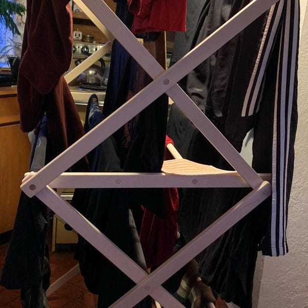 Small Wood Drying Rack,clothes Drying Rack for Laundry Drying Rack for ...