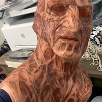 Freddy Krueger VS Jason Silicone Mask and Left Hand/glove COMBO by WFX ...