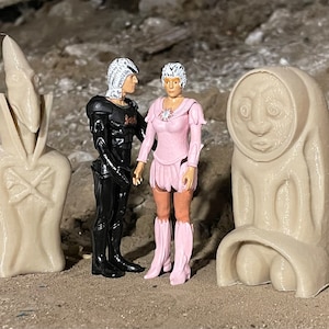 SPACEBALLS Yogurt Painted Poseable/posable Action Figure 3.75 - Etsy