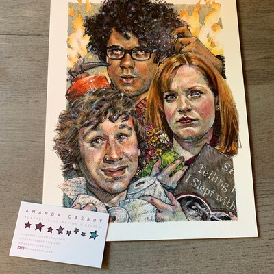 Everybody Hold on Tight the Clash Giclée Art Print, Illustration, Joe ...