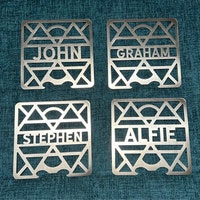 Personalised Metal Wallet Note Card Debit Card - Etsy