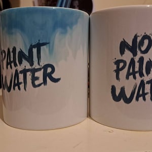Paint Water & Not Paint Water Pots Brushes Pot Funny Gift for Painters ...
