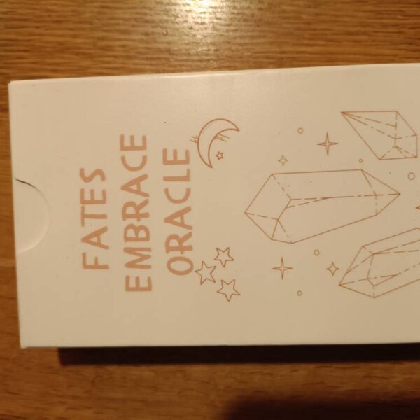 Fates Embrace Oracle Cards- 78 Card Oracle Deck With Tuck Box - Etsy