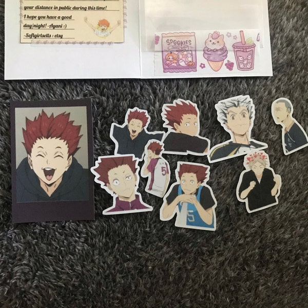 Haikyuu Tendou/ushijima Stickers - Etsy
